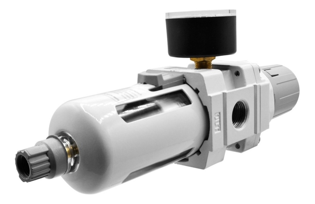 Filtro-regulador baja presión, 3/8" NPT | Instrutek